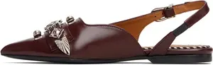 Toga Metal Belt Flats