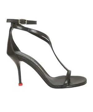 Alexander McQueen Harness Ankle Strap Sandals