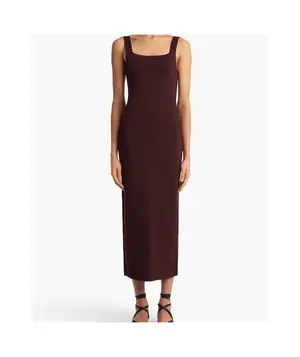 Khaite Dixi Midi Dress - Black