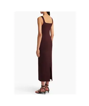 Khaite Dixi Midi Dress - Black