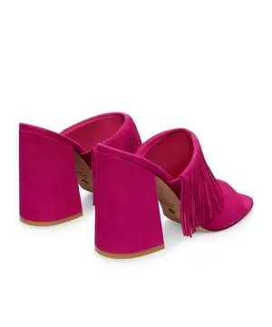 STUART WEITZMAN Tia Tassel High-heeled Sandals - Red