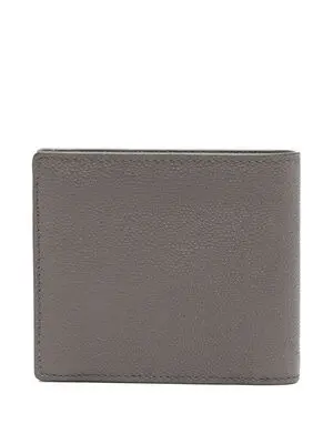 TOD'S Logo-plaque Leather Wallet - Gray