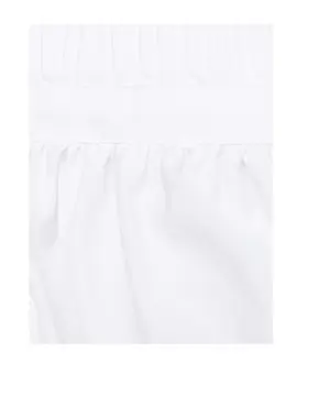 Dries Van Noten Tie-up Ruffled Shirt - White