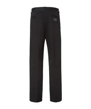 Fendi Gabardine Tailored Trousers - Black