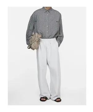 Acne Studios Embroidered Logo Wide-leg Sweatpants