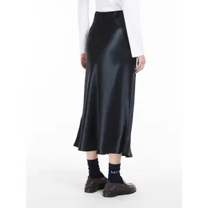 Max Mara Alessio Satin Maxi Skirt