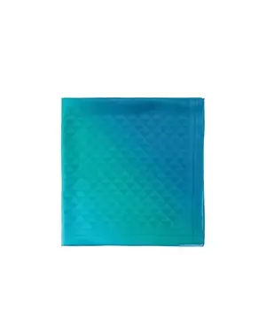 Prada Gradient Printed Scarf - Turquoise
