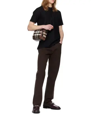 Burberry Logo Intarsia-knit Short Sleeved Polo Shirt