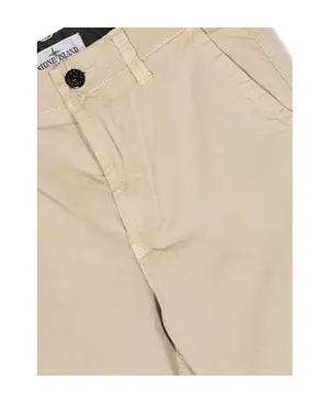 Stone Island Straight Leg Trousers - Nude