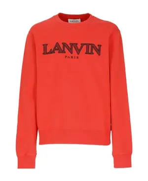 LANVIN Round-necked Sweater With Logo Detail