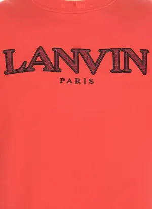 LANVIN Round-necked Sweater With Logo Detail