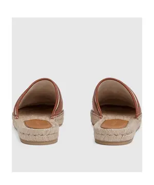 Gucci Interlocking G Slide Espadrilles