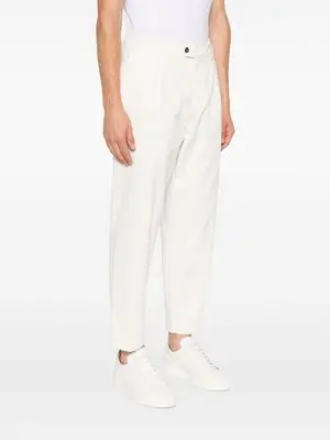 Eleventy Pleated Tapered Trousers - No