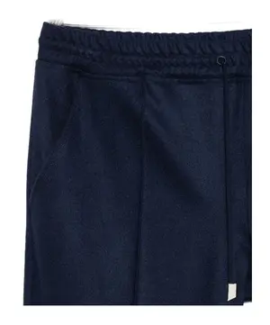 Eleventy Elasticated-waistband Trousers - Black
