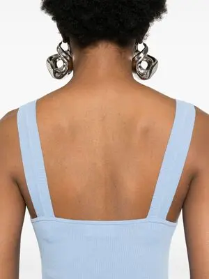 P.a.r.o.s.h Fine-ribbed V-neck Tank Top