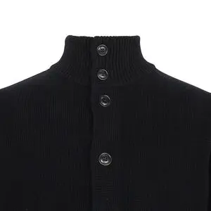 C.P. COMPANY Button-down Long-sleeved Knitwear - No