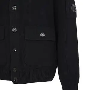 C.P. COMPANY Button-down Long-sleeved Knitwear - No