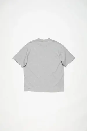 Acne Studios Logo Patch T-shirt - Gray Blend