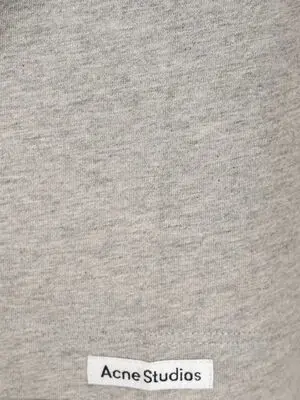 Acne Studios Logo Patch T-shirt - Gray Blend