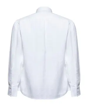 Brunello Cucinelli Collared Long-sleeve Shirt