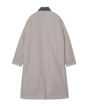 Carhartt Work In Progress Corduroy Quilted Coat - Gray