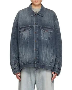 Balenciaga Deconstructed Denim Jacket