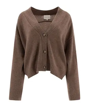 LOULOU STUDIO Long-sleeved V-neck Cardigan