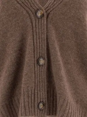 LOULOU STUDIO Long-sleeved V-neck Cardigan