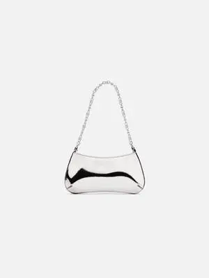 Jacquemus Small Bisou Chaine Shoulder Bag - Silver