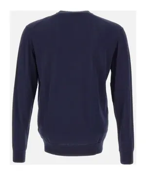 Eleventy Crew Neck Knitwear - Black