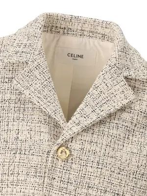 Celine Garance Jacket In Cotton Natt