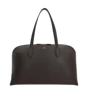 TOTEME Day Tote Bag With Zip Closure - Black
