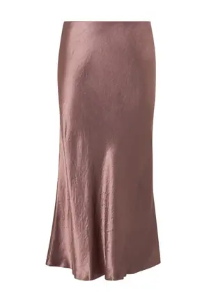 Max Mara Alessio Satin Maxi Skirt