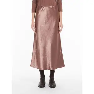 Max Mara Alessio Satin Maxi Skirt