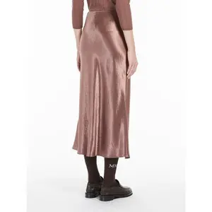 Max Mara Alessio Satin Maxi Skirt