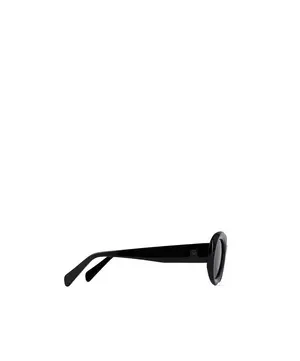 TOTEME Oval Frame Sunglasses - Black
