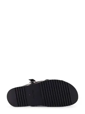 Rick Owens Megalaced Mules - Black
