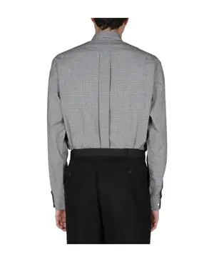 Kenzo Long-sleeved Checked Shirt