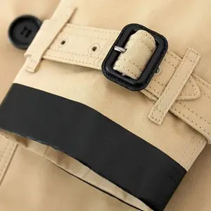 Burberry Double-breasted Cotton Trench Coat