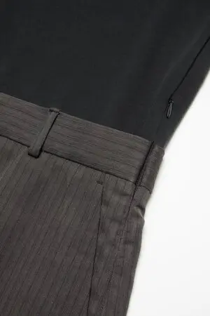 Acne Studios Cotton Panelled Mini Dress