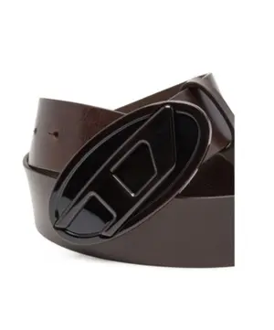 DIESEL® Oval D Buckle Belt - Brown