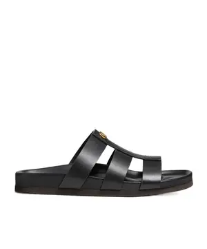 Valentino Garavani Studshield Slip-on Slide Sandals