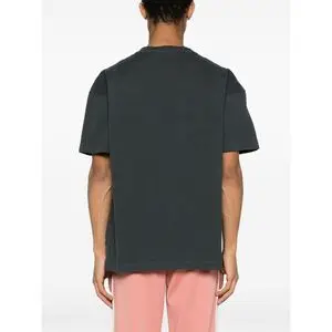 Palm Angels Graphic Printed Crewneck T-shirt - Green