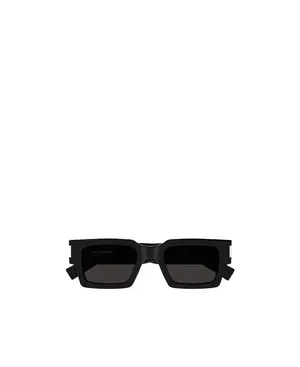 Saint Laurent Rectangular Sunglasses - Black