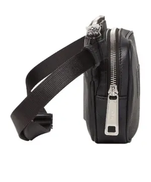 Fendi Roma Logo Embossed Belt Bag