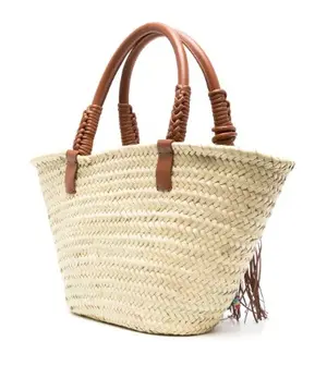 Alanui Icon Palm Leaf Big Tote Bag