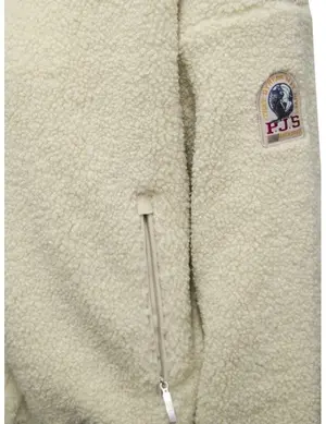 PARAJUMPERS Long-sleeved Casual Jacket With Stand Collar And Zippered Pockets - Nude