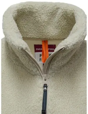 PARAJUMPERS Long-sleeved Casual Jacket With Stand Collar And Zippered Pockets - Nude