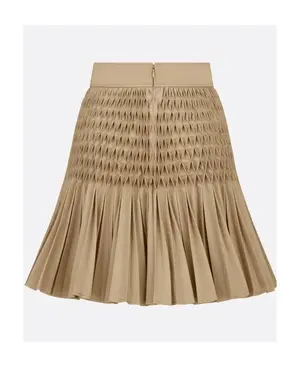 Dior Pleated Trumpet Silhouette Skirt