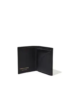 Comme Des Garçons Logo Wallet - Black